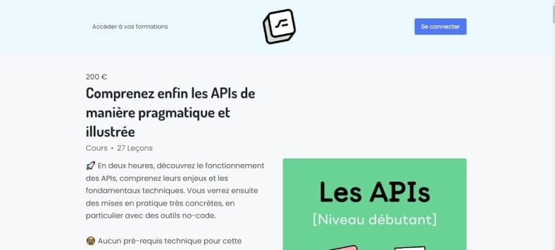 7 Formations API Incontournables [février 2026] - LearnThings