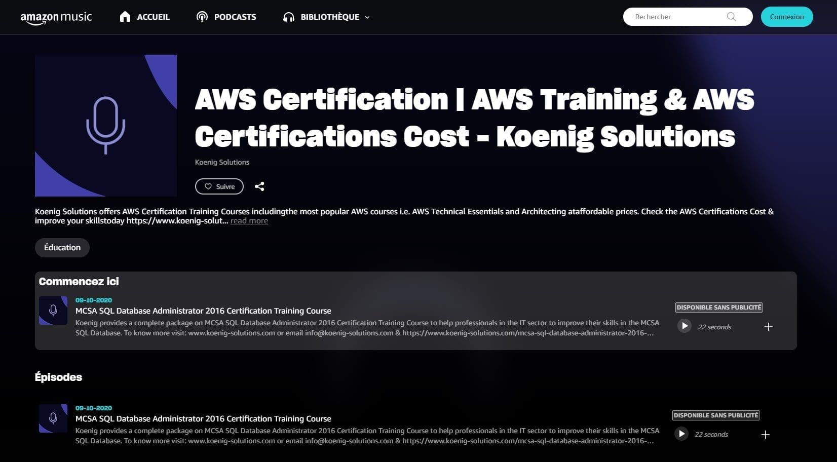 5 podcasts AWS : guide complet pour progresser en 2026